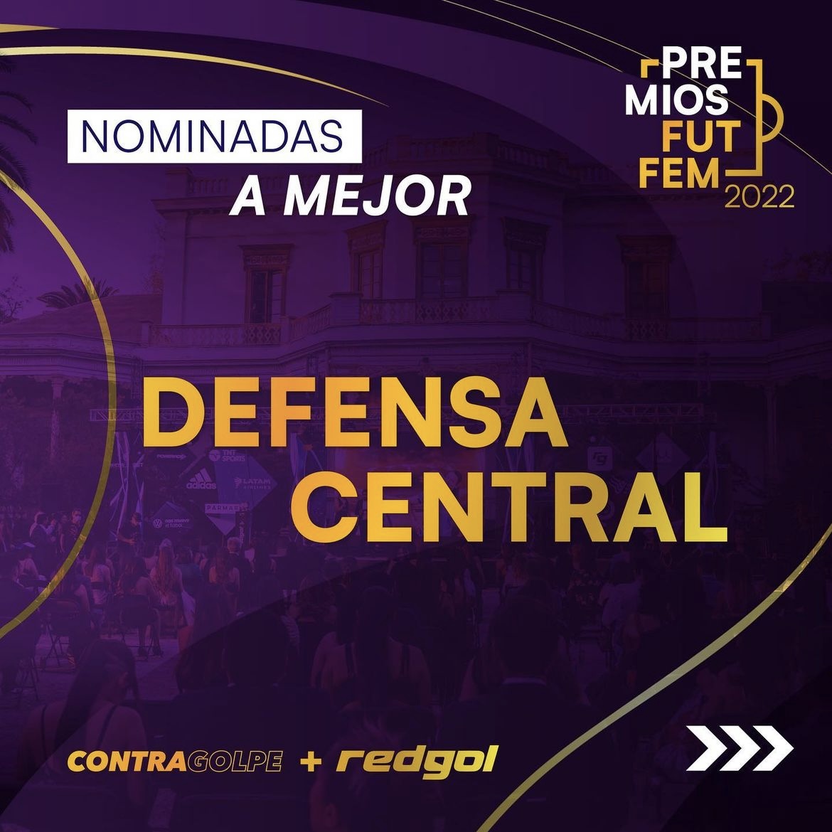 Premios Fútbol Femenino categoría Mejor Defensa Central. - Xdeportes