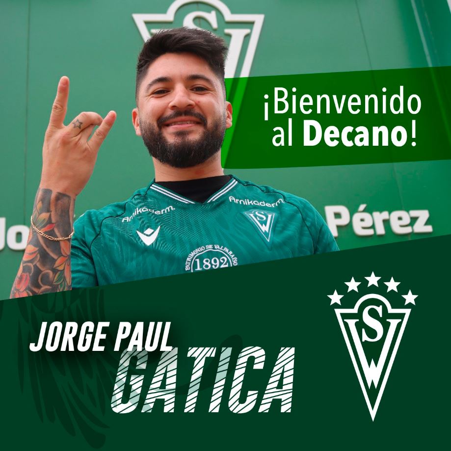 Jorge Paul Gatica es refuerzo de Santiago Wanderers - Xdeportes